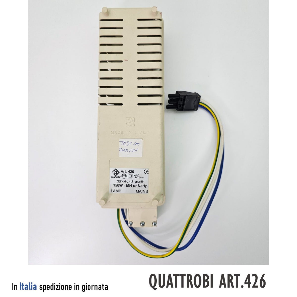 ALIMENTATORE 150W QUATTROBI ART.426 PER FARI NEGOZIO 230V RICOND. – ShopIsNow.com