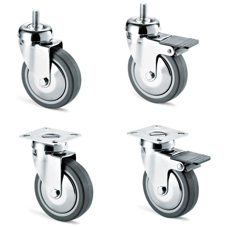 Ruote serie Arredamento di Design antitraccia antimacchia Silenziose ...